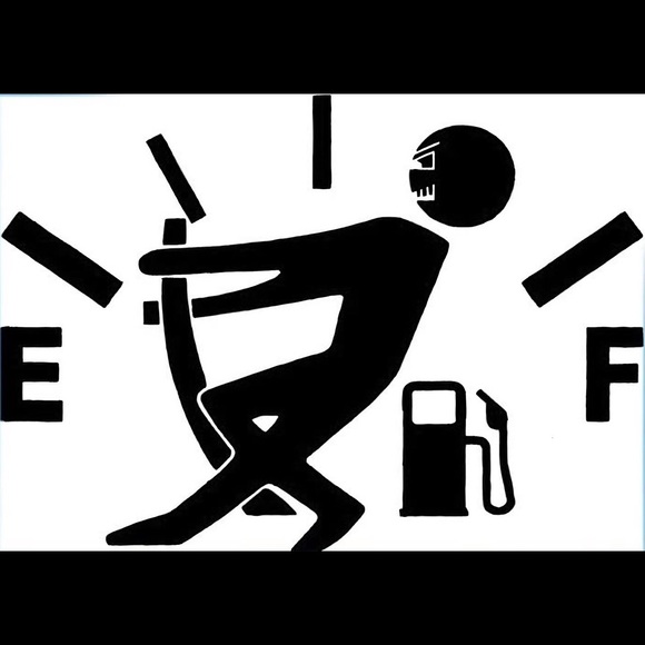 Wall Decor | Fighting Empty Gas Tank Vinyl Decal | Poshmark